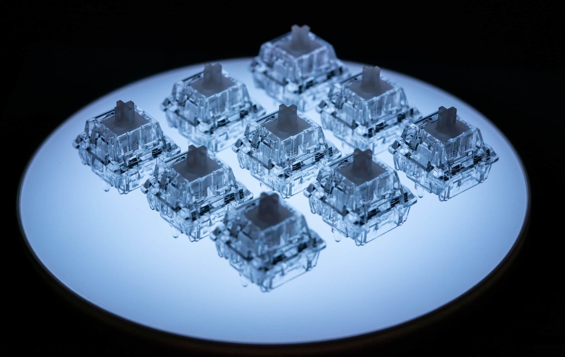 Icy Silver Pro V2 Switches (90pcs)