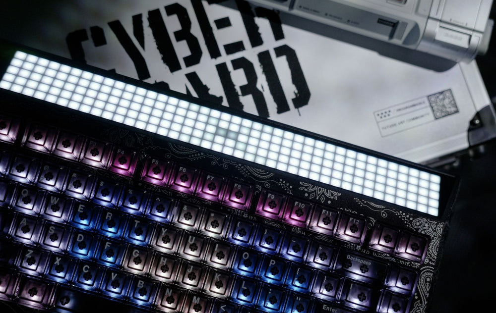 CYBERBOARD R4 Graffiti (multi-color anodizing)