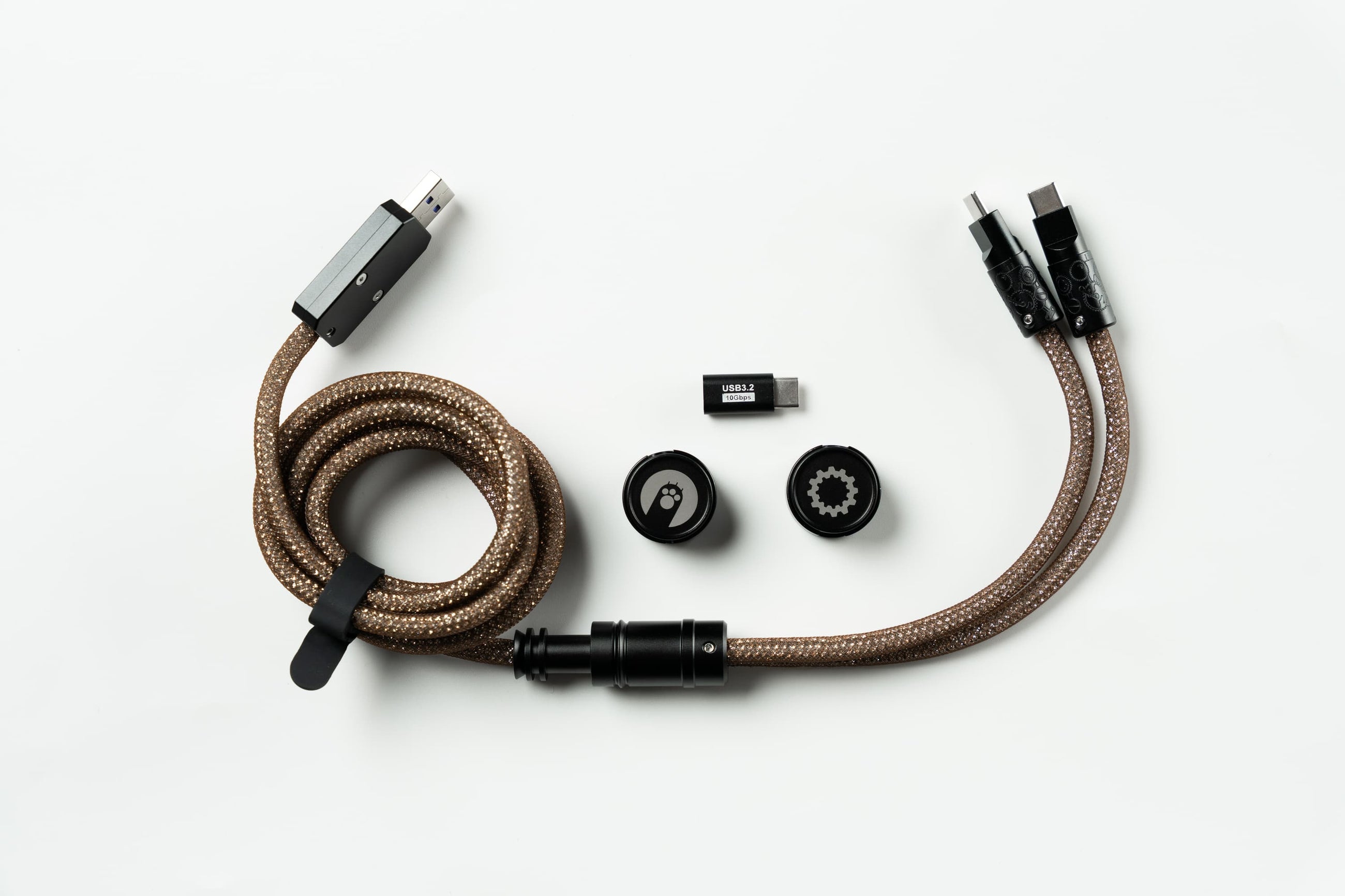AM x WINSHOP Split Dual 8K Glitter Gaming Cable