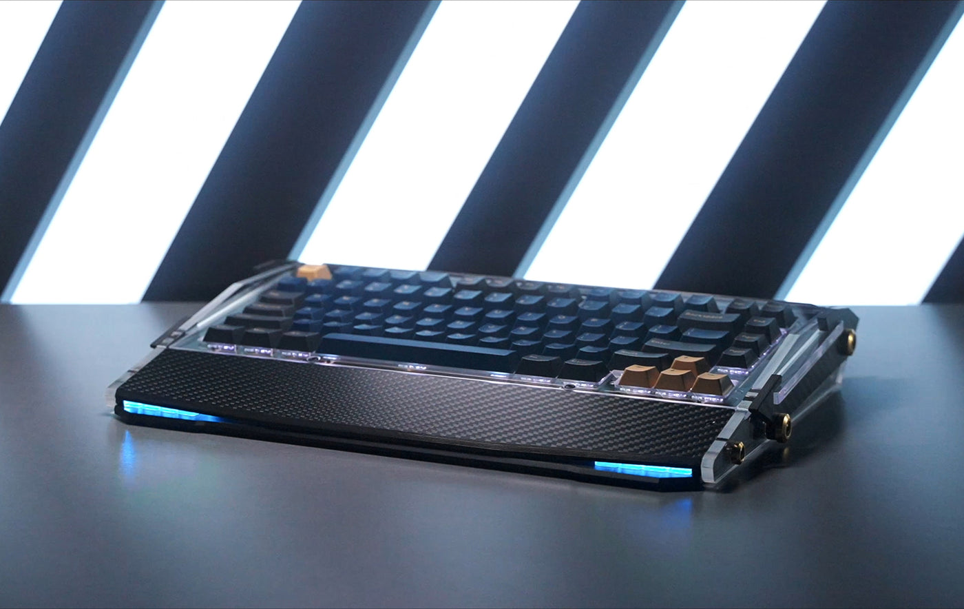 Dry Studio Black Diamond 75 Custom Gaming Keyboard