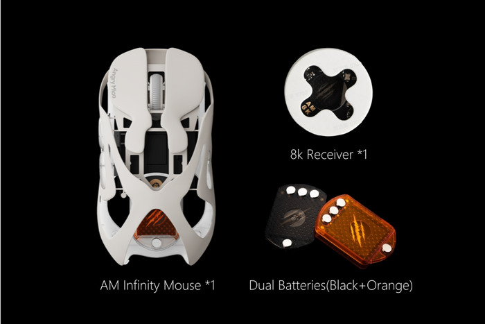AM INFINITY MOUSE - Cloud White