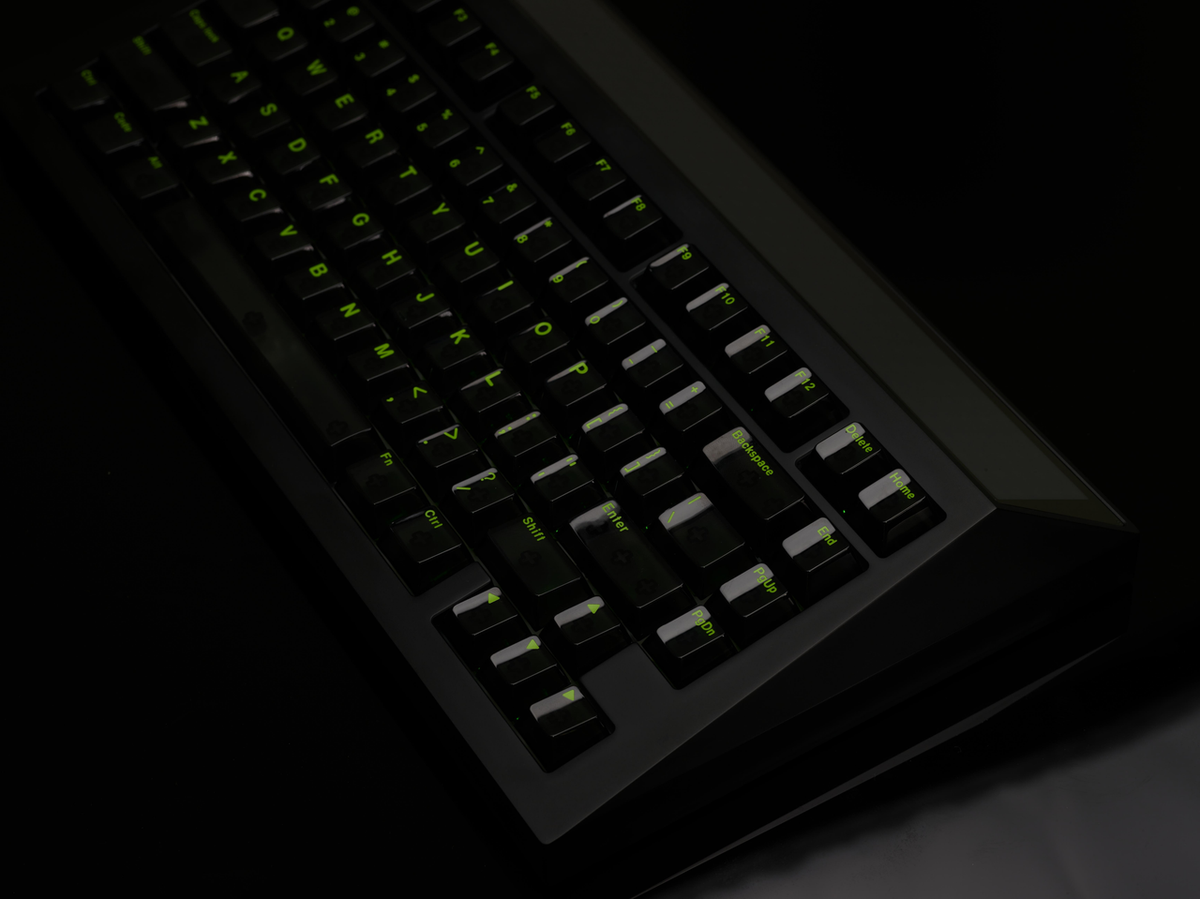 CYBERBOARD Terminal - Retrofuturistic RGB